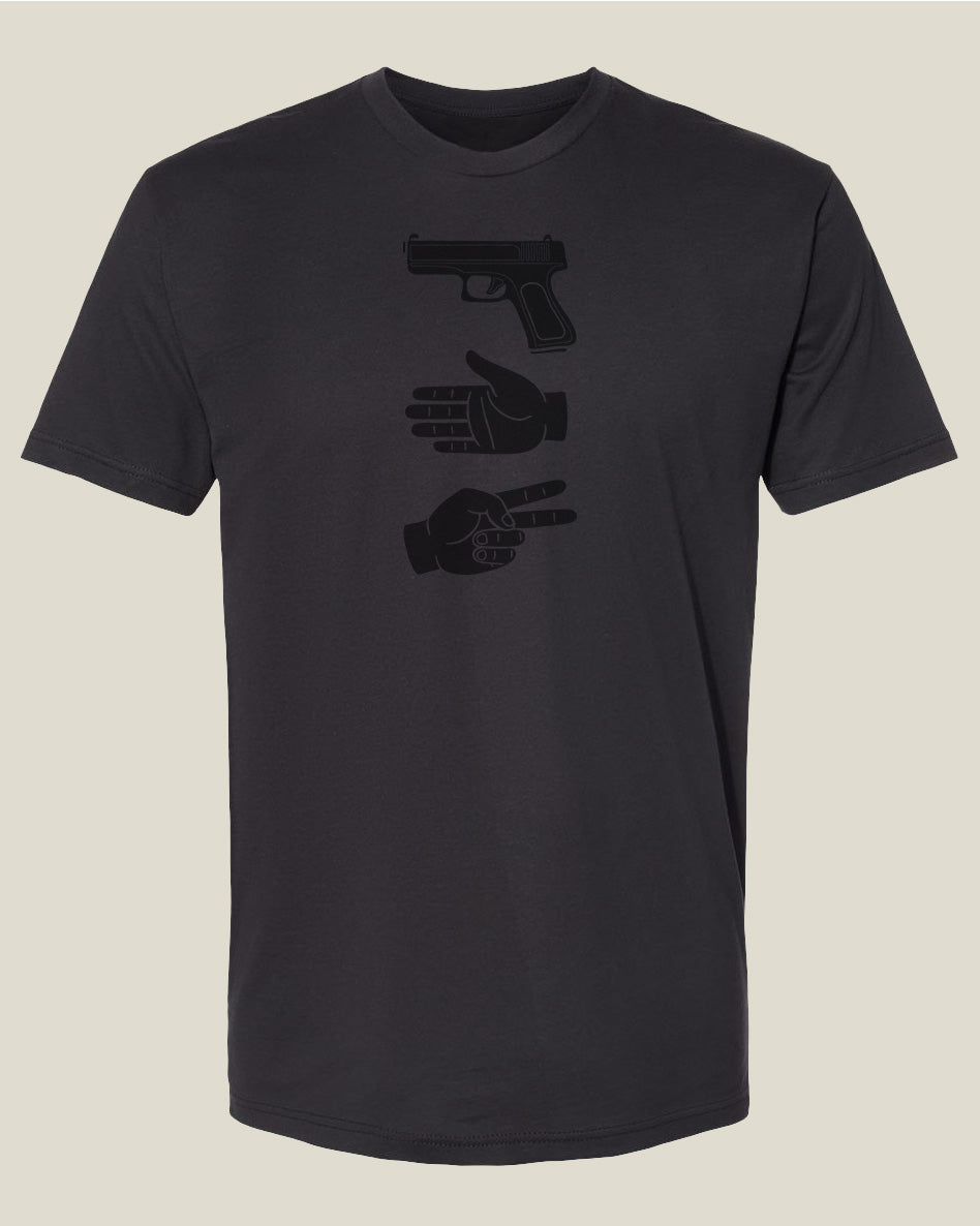 Glock, Paper, Scissors T-Shirt – NIGHT OPS NATION